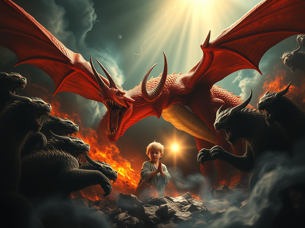The Beast, the Dragon, and the Lamb – Intentional Faith